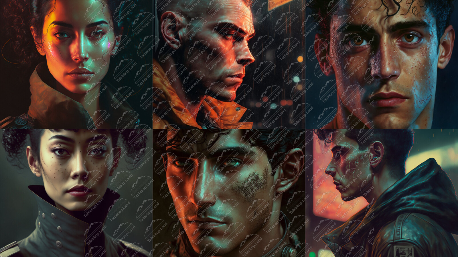 ArtStation - 103 SciFi Portraits Pack | Artworks