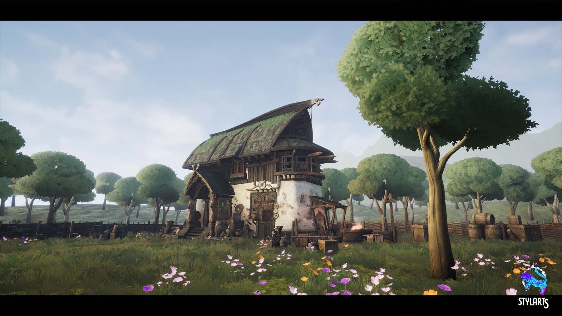 ArtStation - Stylized Viking Hut | Resources