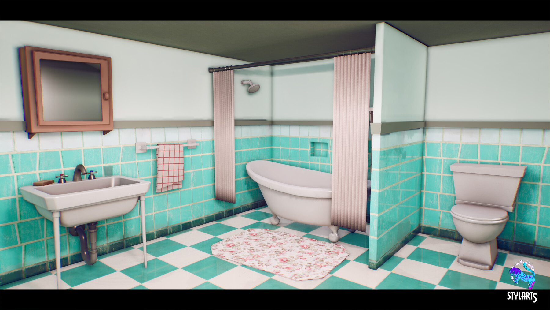 ArtStation - Stylized House Interior | Game Assets