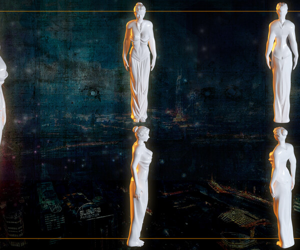 ArtStation - 10 Statues_ 3d model | Resources