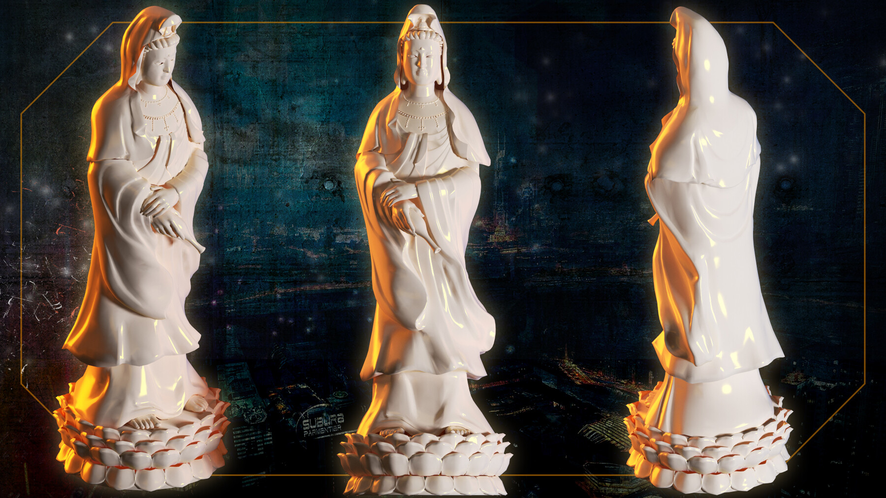 ArtStation - 10 Statues_ 3d models | Resources