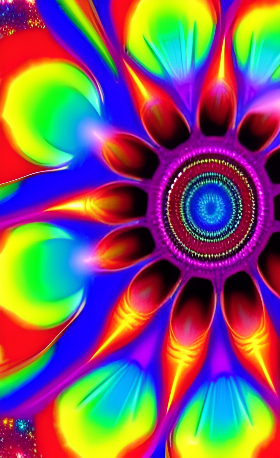 ArtStation - metalic flower chrome 9400 jpg pack wombo art | Artworks