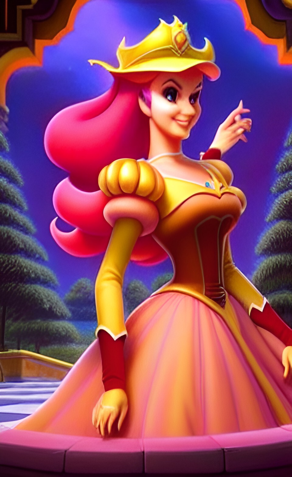 ArtStation - princess peach 8600 jpg pack wombo art | Artworks