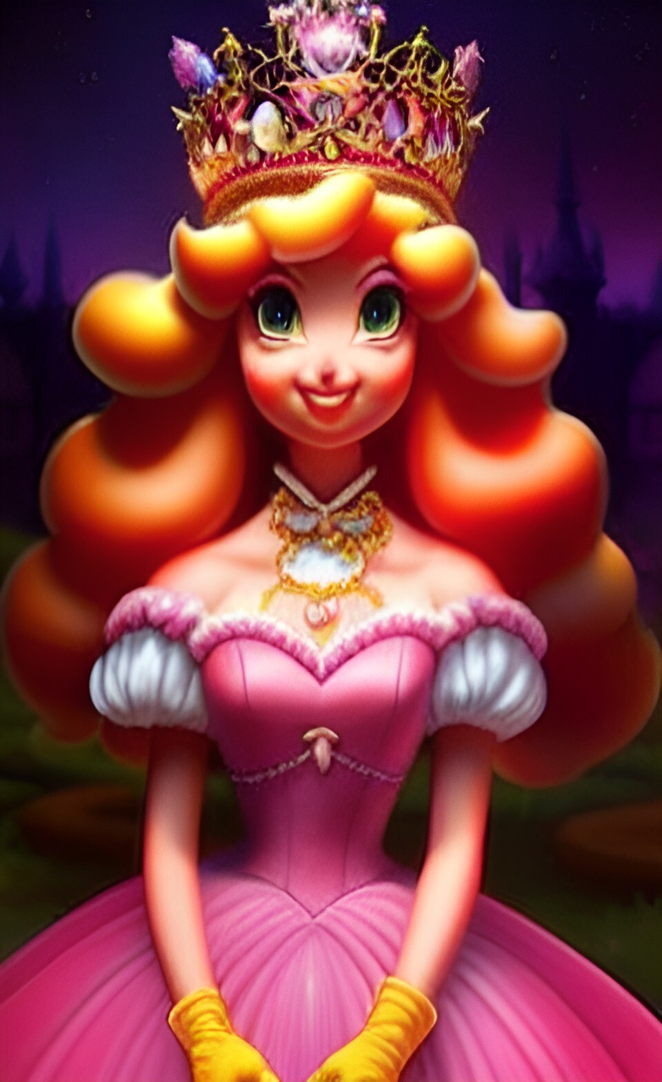 ArtStation - princess peach 8600 jpg pack wombo art | Artworks