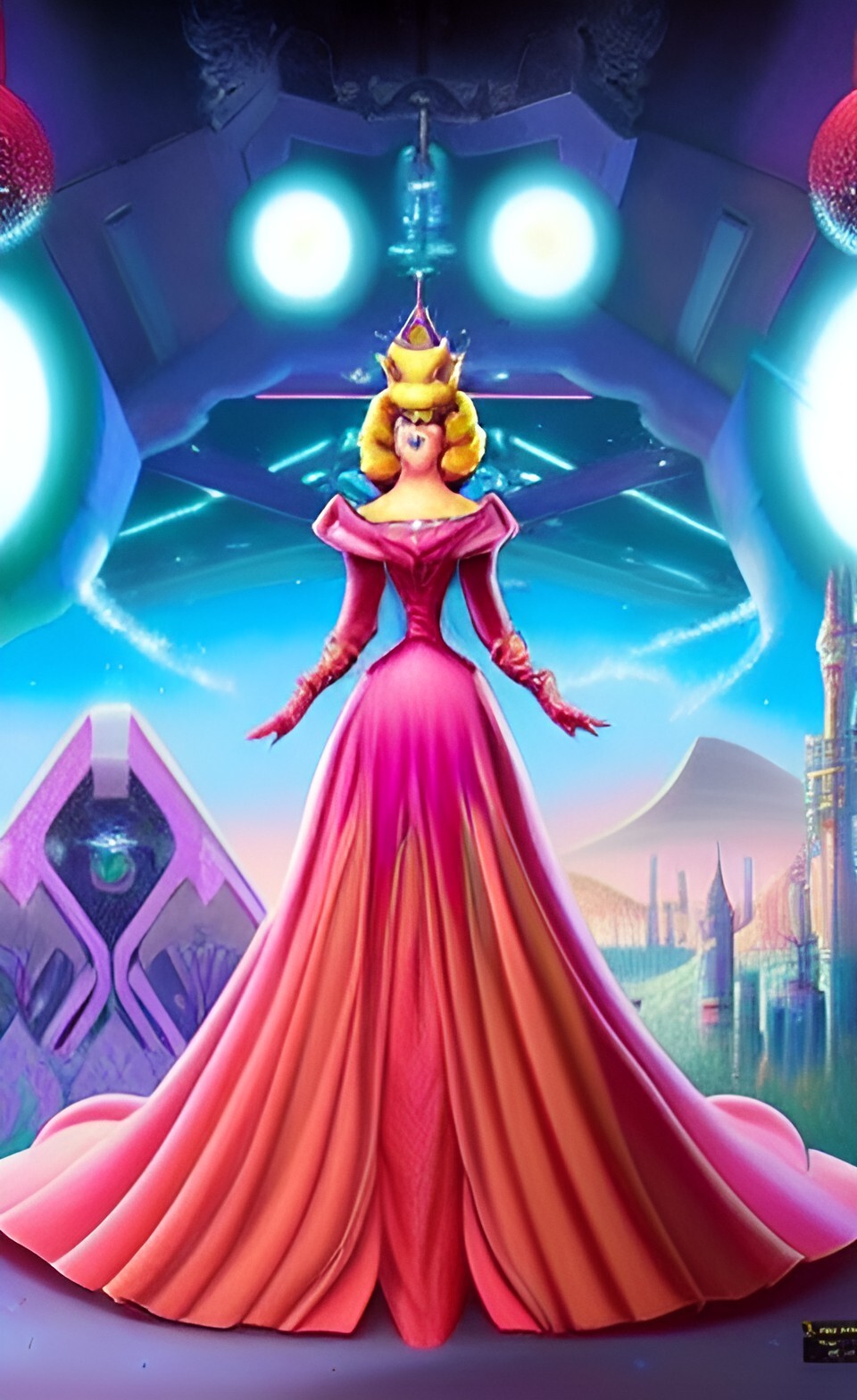 ArtStation - princess peach 8600 jpg pack wombo art | Artworks
