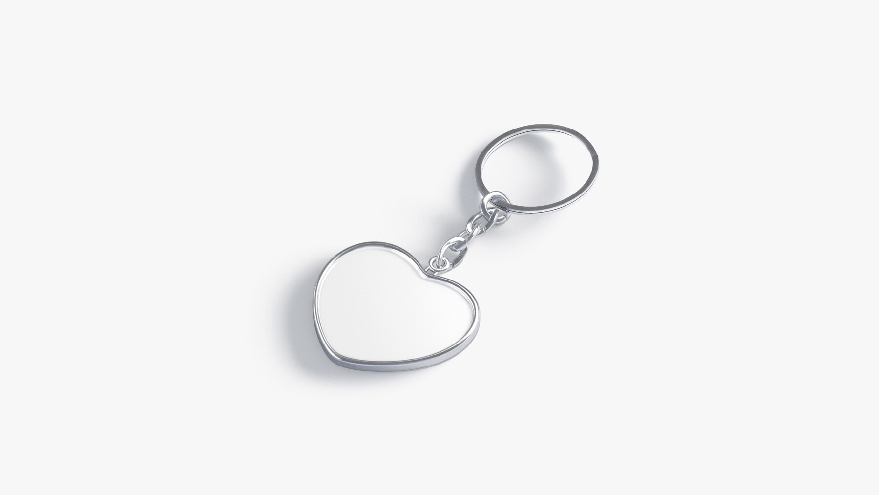 ArtStation - White Heart Keychain - key tag holder | Resources