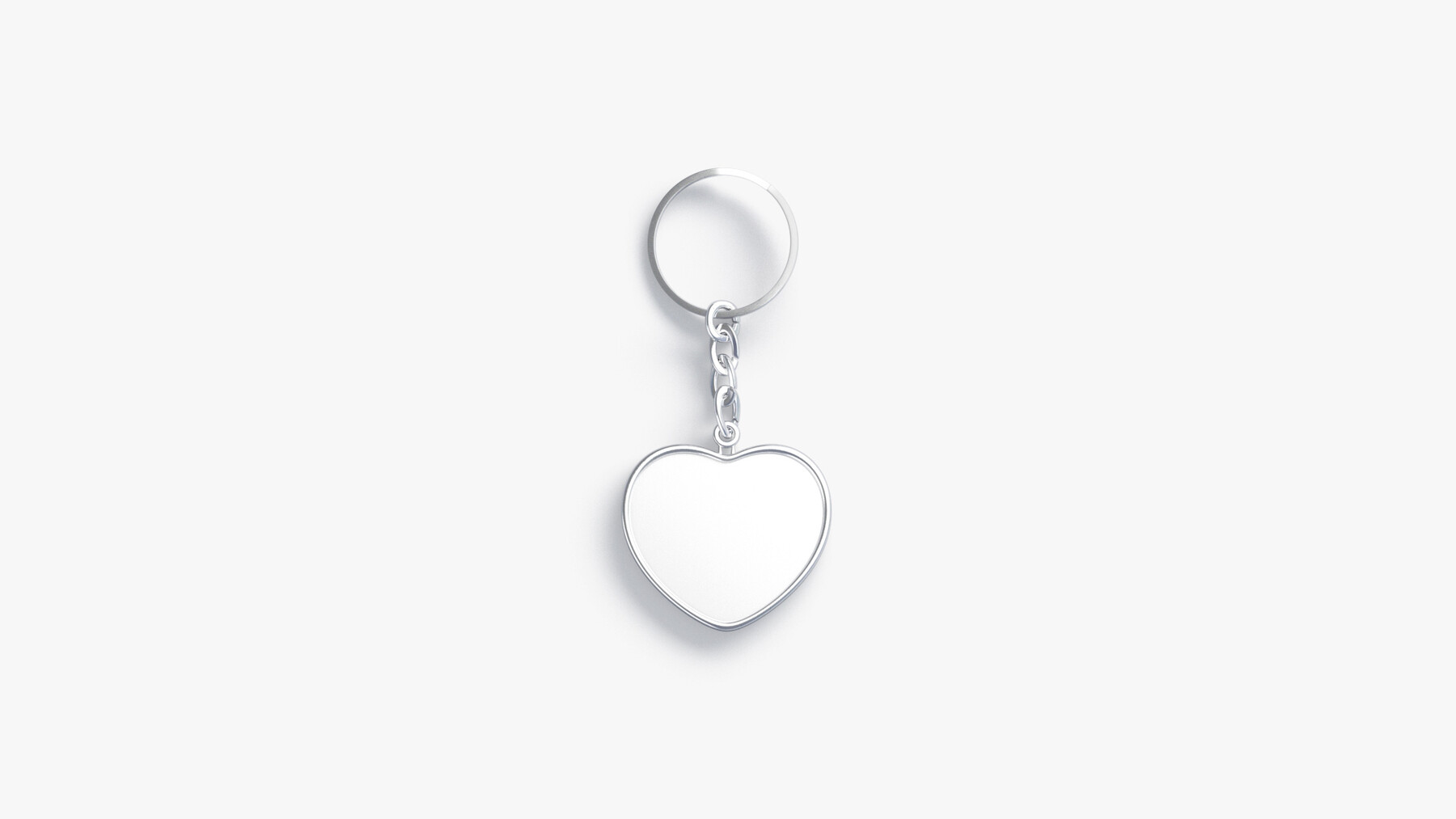 ArtStation - White Heart Keychain - key tag holder | Resources
