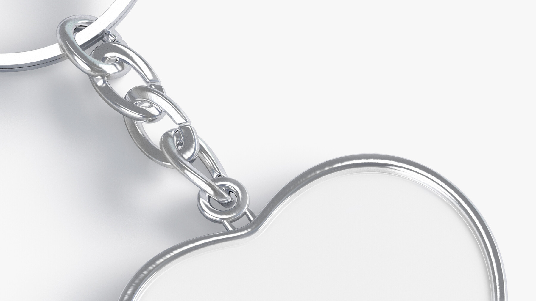 ArtStation - White Heart Keychain - key tag holder | Resources