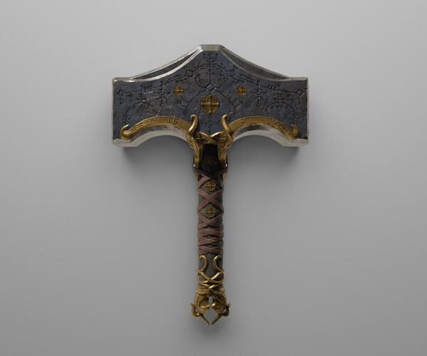 ArtStation - God of War - Thor mjolnir | Resources