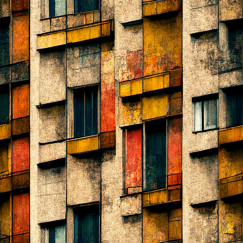 ArtStation - Seamless urban facade textures | Artworks