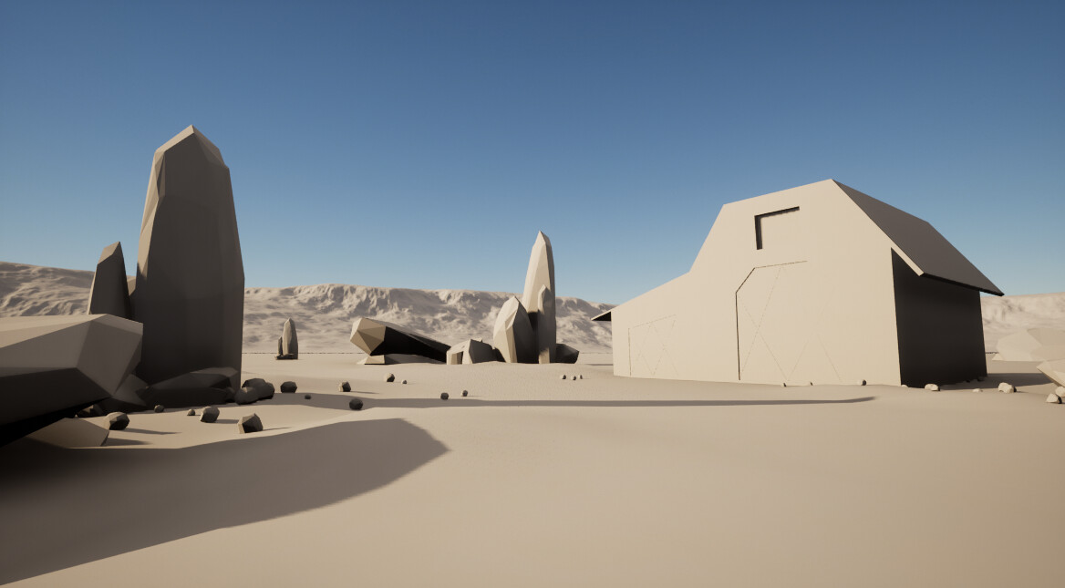 ArtStation - Low poly Desert | Game Assets