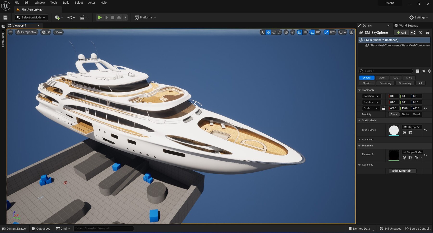 ArtStation - Yacht Design | Game Assets