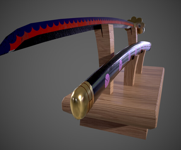 ArtStation - Shusui Sword | Game Assets