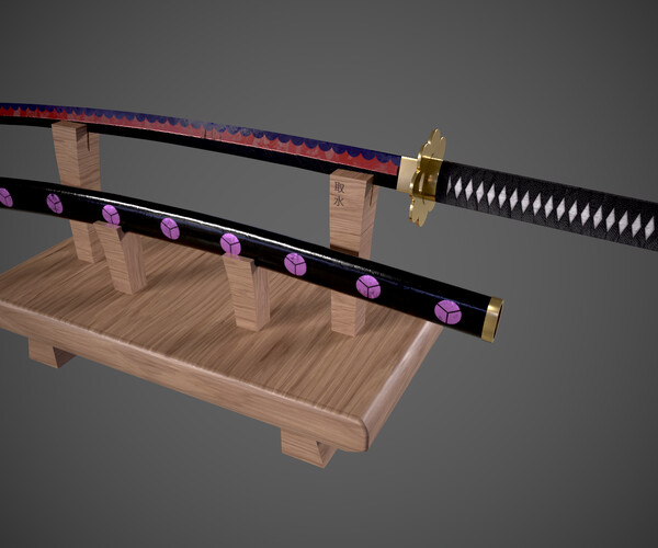 ArtStation - Shusui Sword | Game Assets