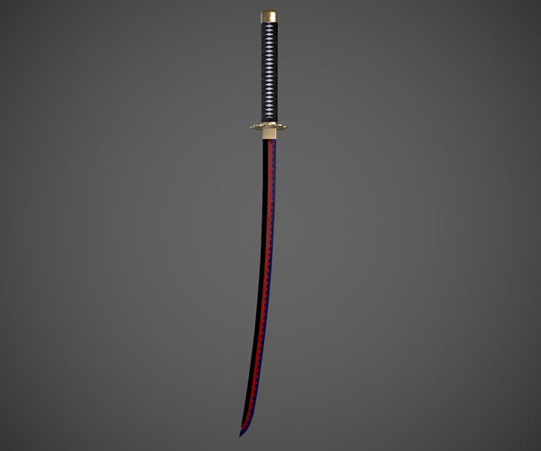 ArtStation - Shusui Sword | Game Assets