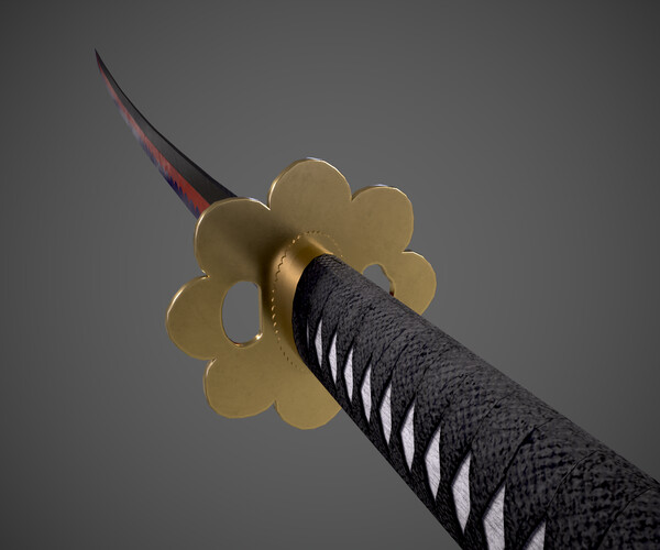ArtStation - Shusui Sword | Game Assets