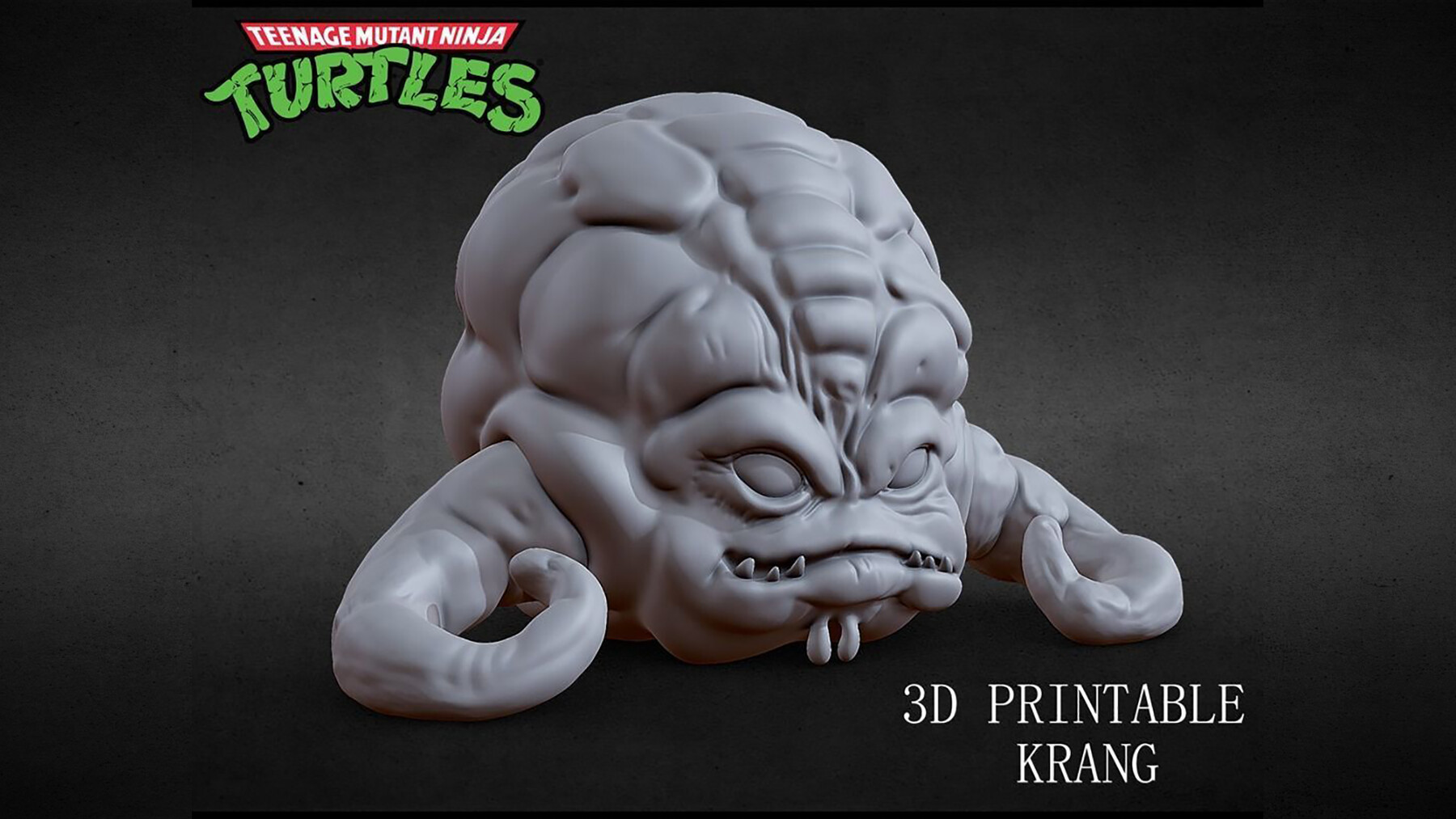 ArtStation - 3D PRINTABLE KRANG 80S CARTOON NINJA TURTLES TMNT | Resources