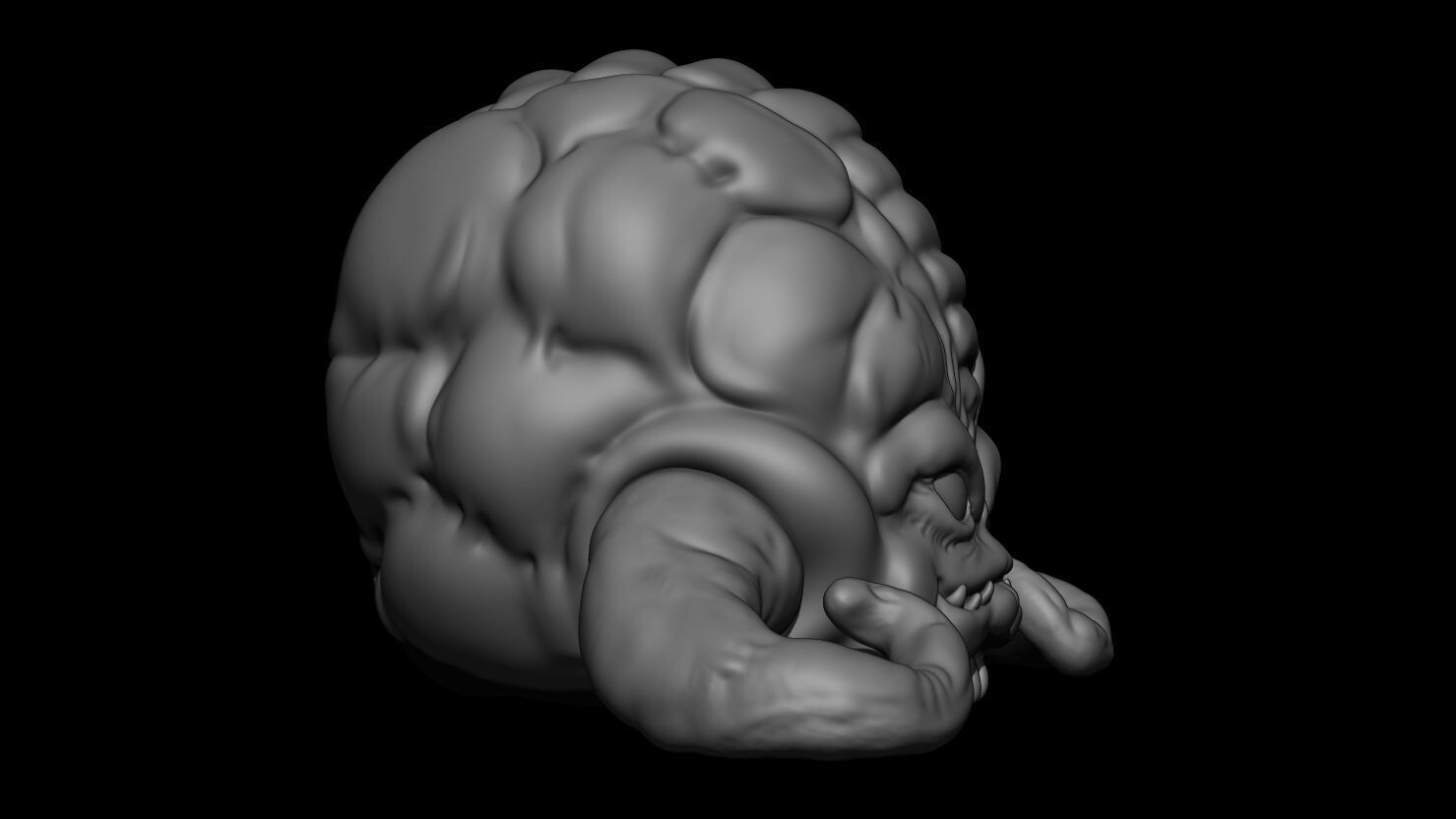 ArtStation - 3D PRINTABLE KRANG 80S CARTOON NINJA TURTLES TMNT | Resources