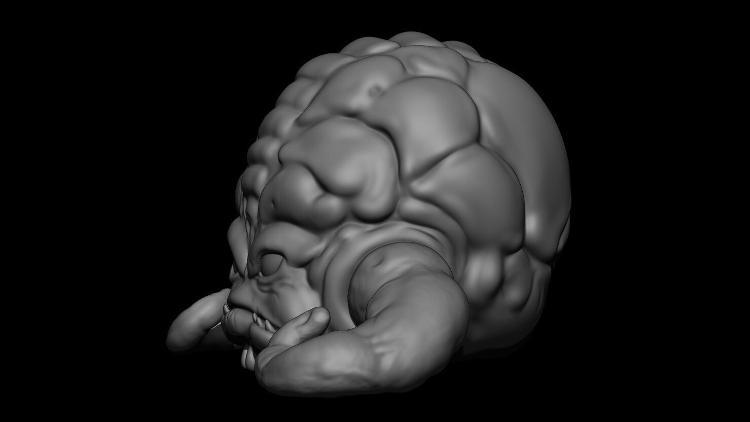 ArtStation - 3D PRINTABLE KRANG 80S CARTOON NINJA TURTLES TMNT | Resources