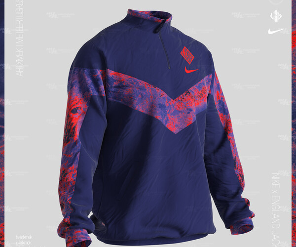 ArtStation - nike jacket (england football team collection) 3d model ...