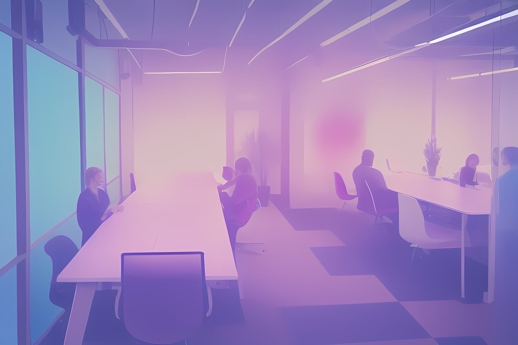 ArtStation - Office coworking illustration | Artworks