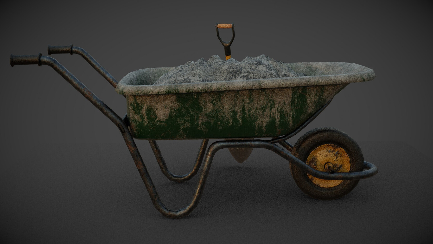 ArtStation - wheel barrow | Game Assets