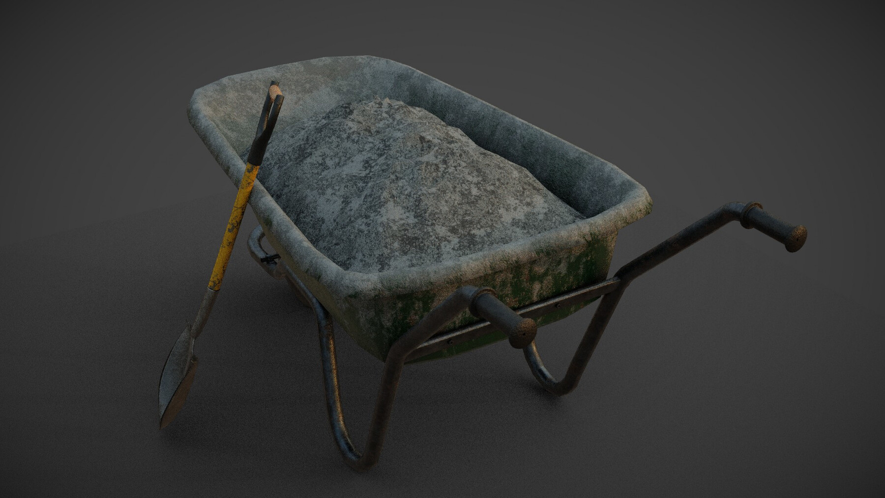 ArtStation - wheel barrow | Game Assets