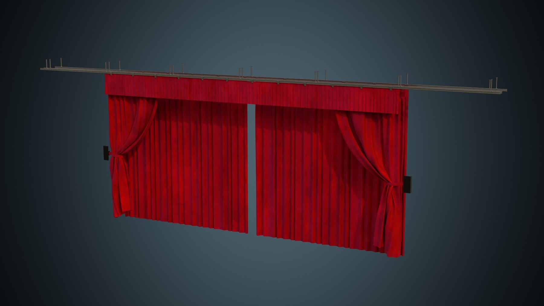 ArtStation - Curtain 1A | Game Assets