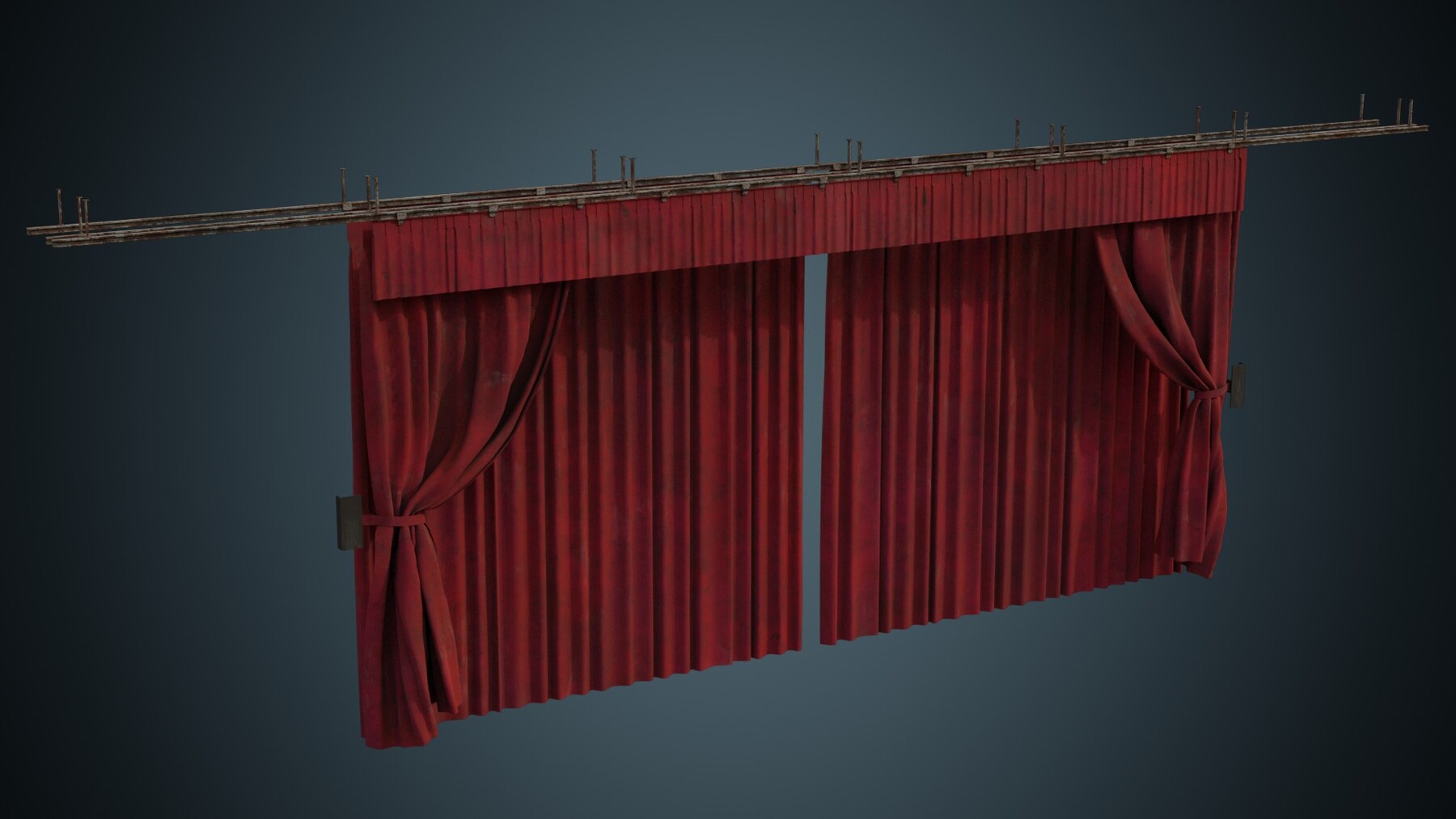 ArtStation - Curtain 1B | Game Assets