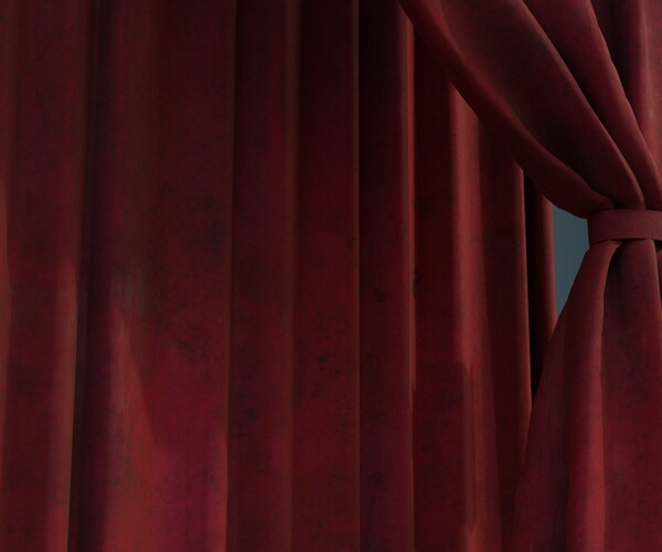 ArtStation - Curtain 1B | Game Assets