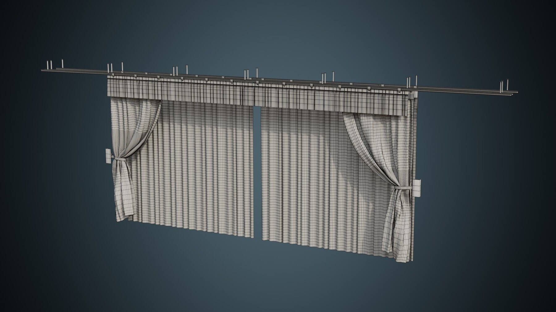 ArtStation - Curtain 1B | Game Assets