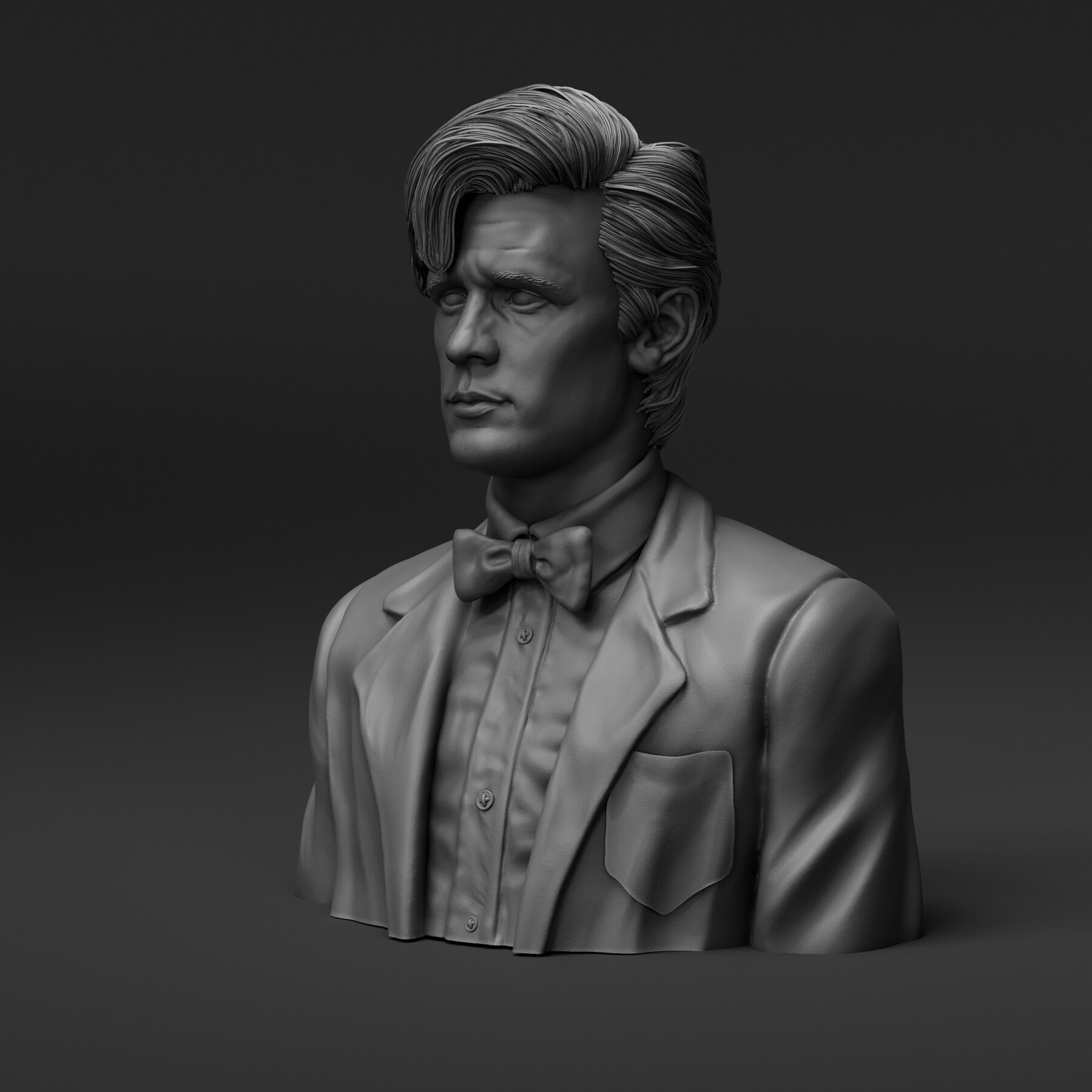 ArtStation - Matt Smith - 11th Doctor - Doctor Who | Resources