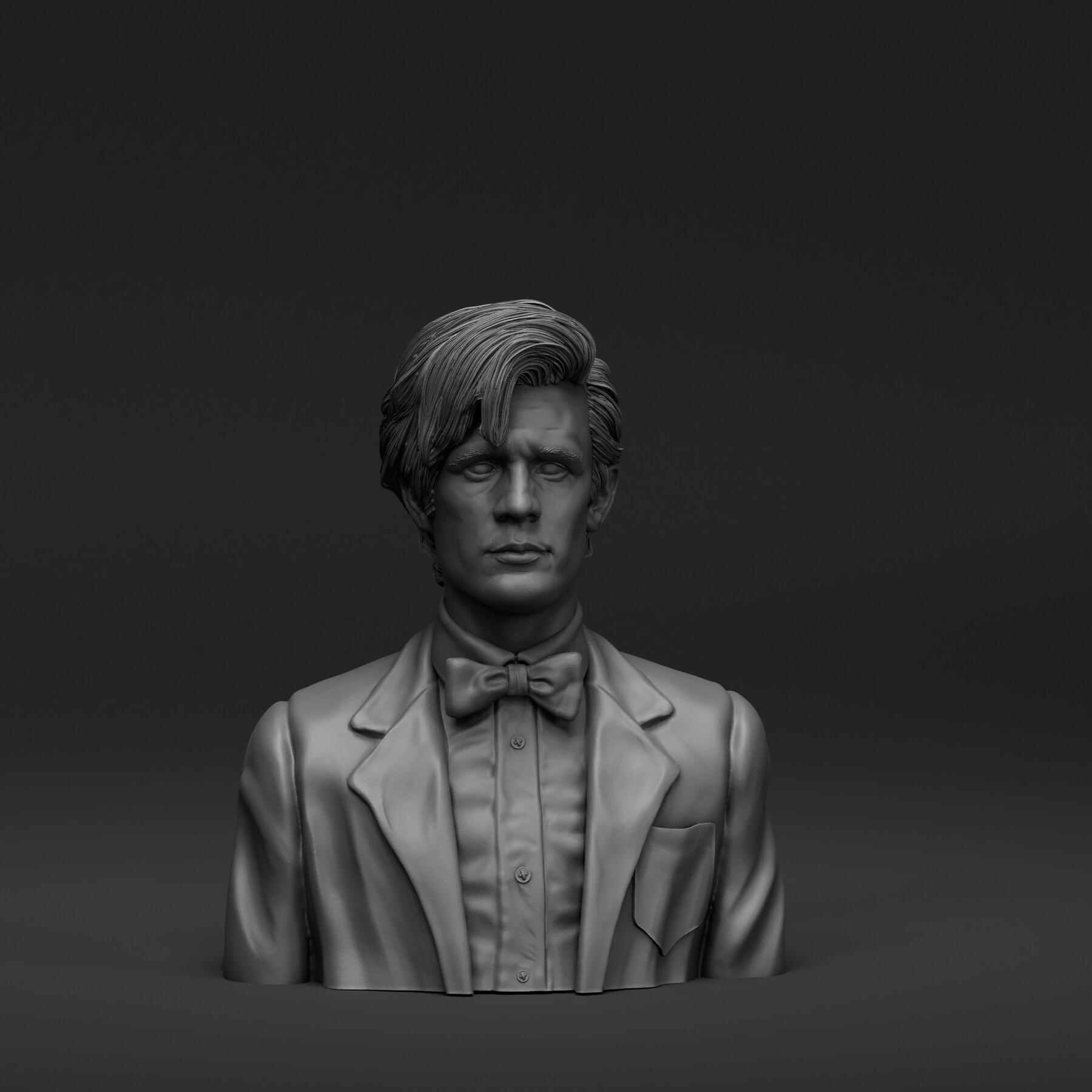 ArtStation - Matt Smith - 11th Doctor - Doctor Who | Resources