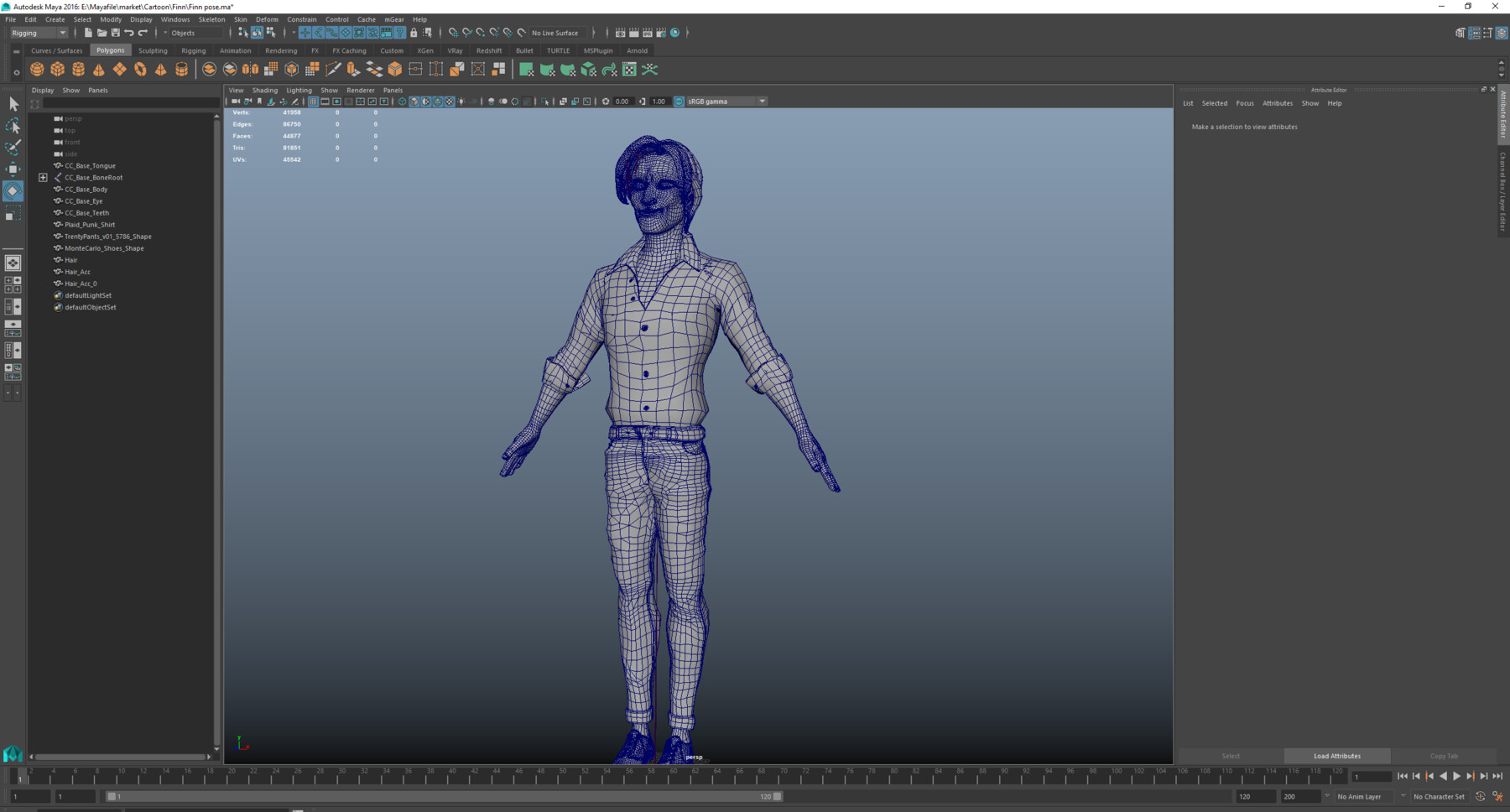 ArtStation - Stylized Cartoon man Character | Game Assets