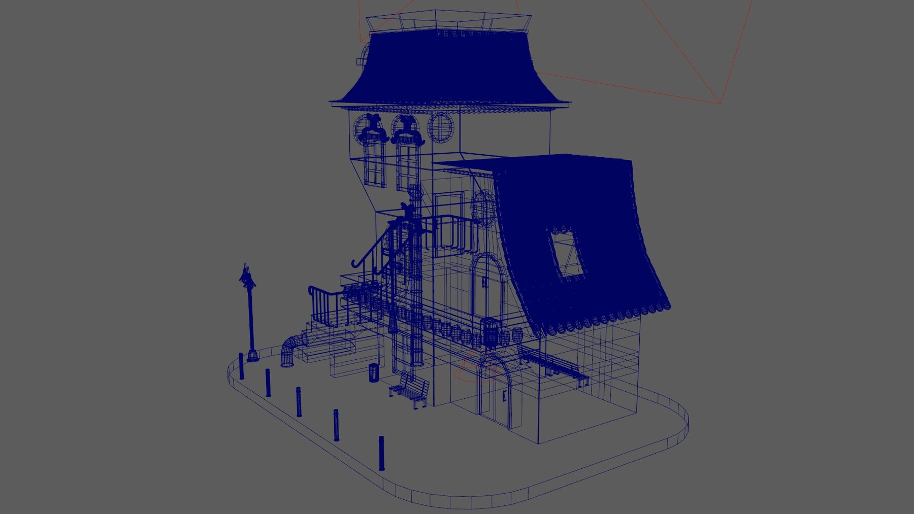 ArtStation - Cartoon House 02 | Resources