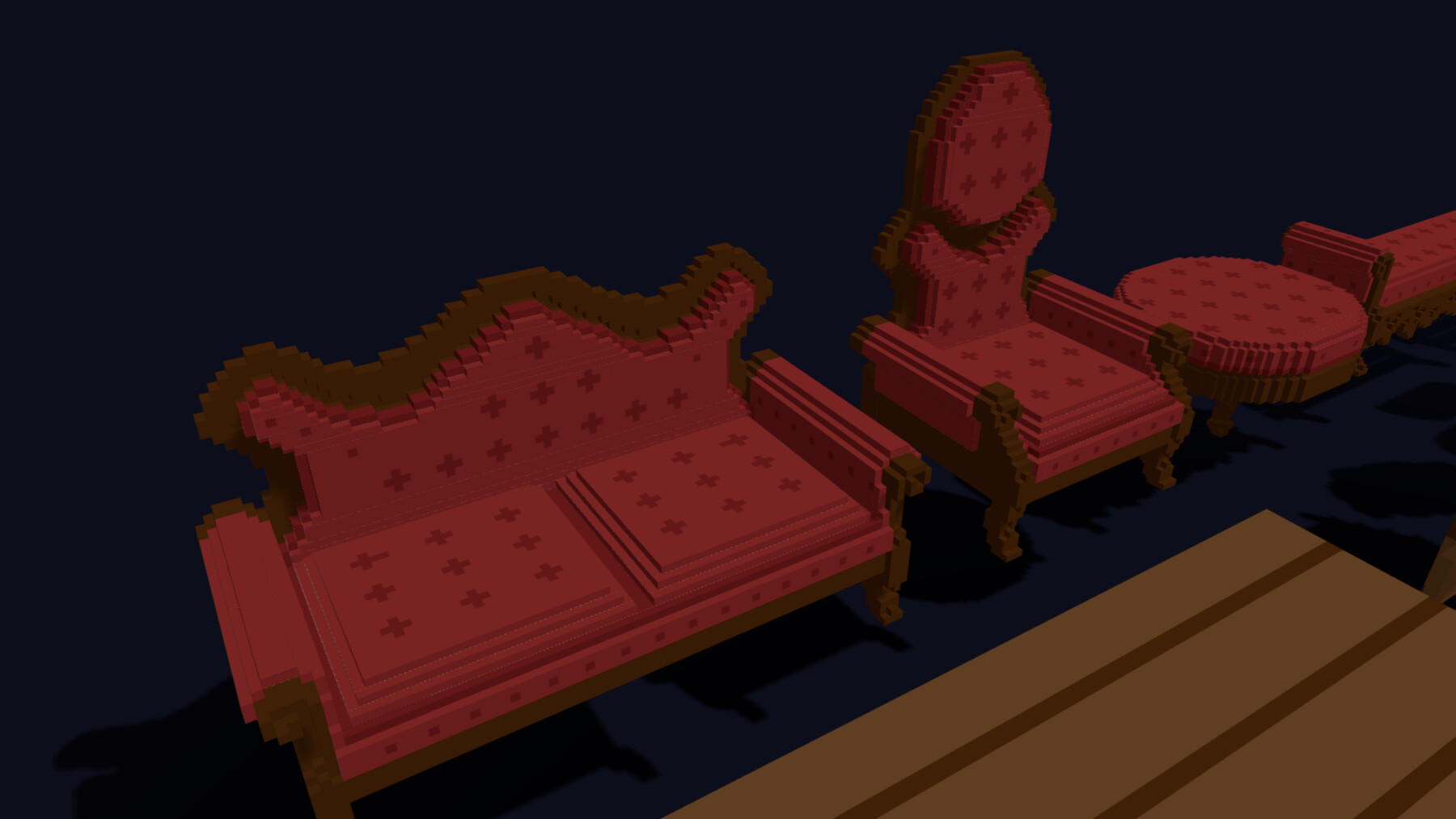 ArtStation - Props Pack - Voxel Interior | Game Assets