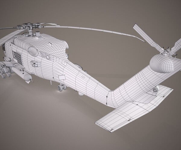 ArtStation - Sikorsky MH-60R "Sea Hawk" | Game Assets