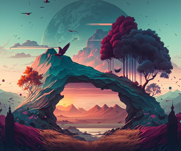 ArtStation - Dreamy Illustration Pack | Artworks