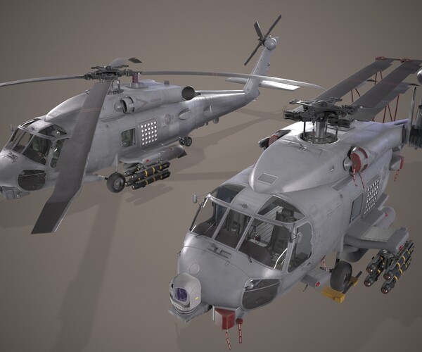 ArtStation - Sikorsky MH-60R "Sea Hawk" | Game Assets