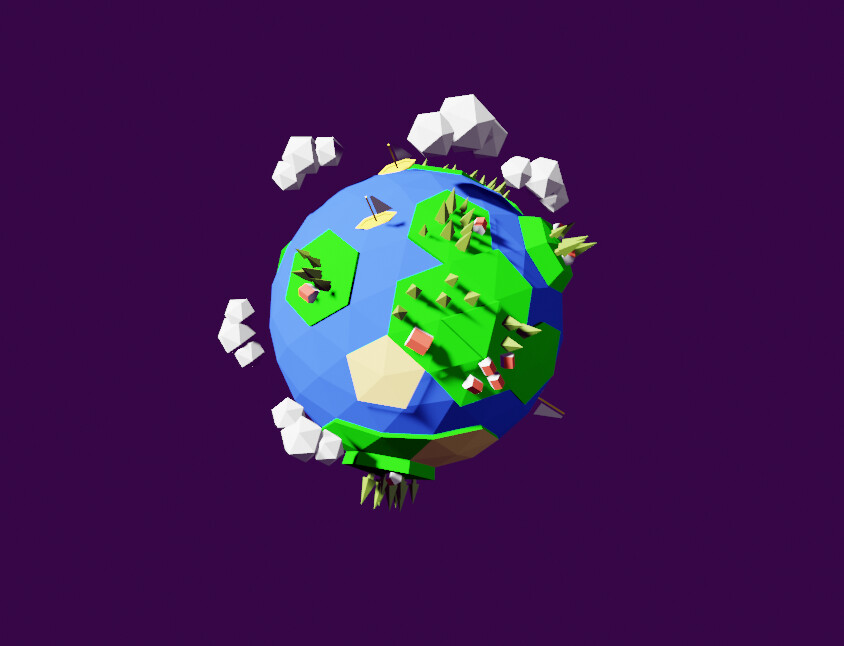 ArtStation - Low Poly Worlds | Resources