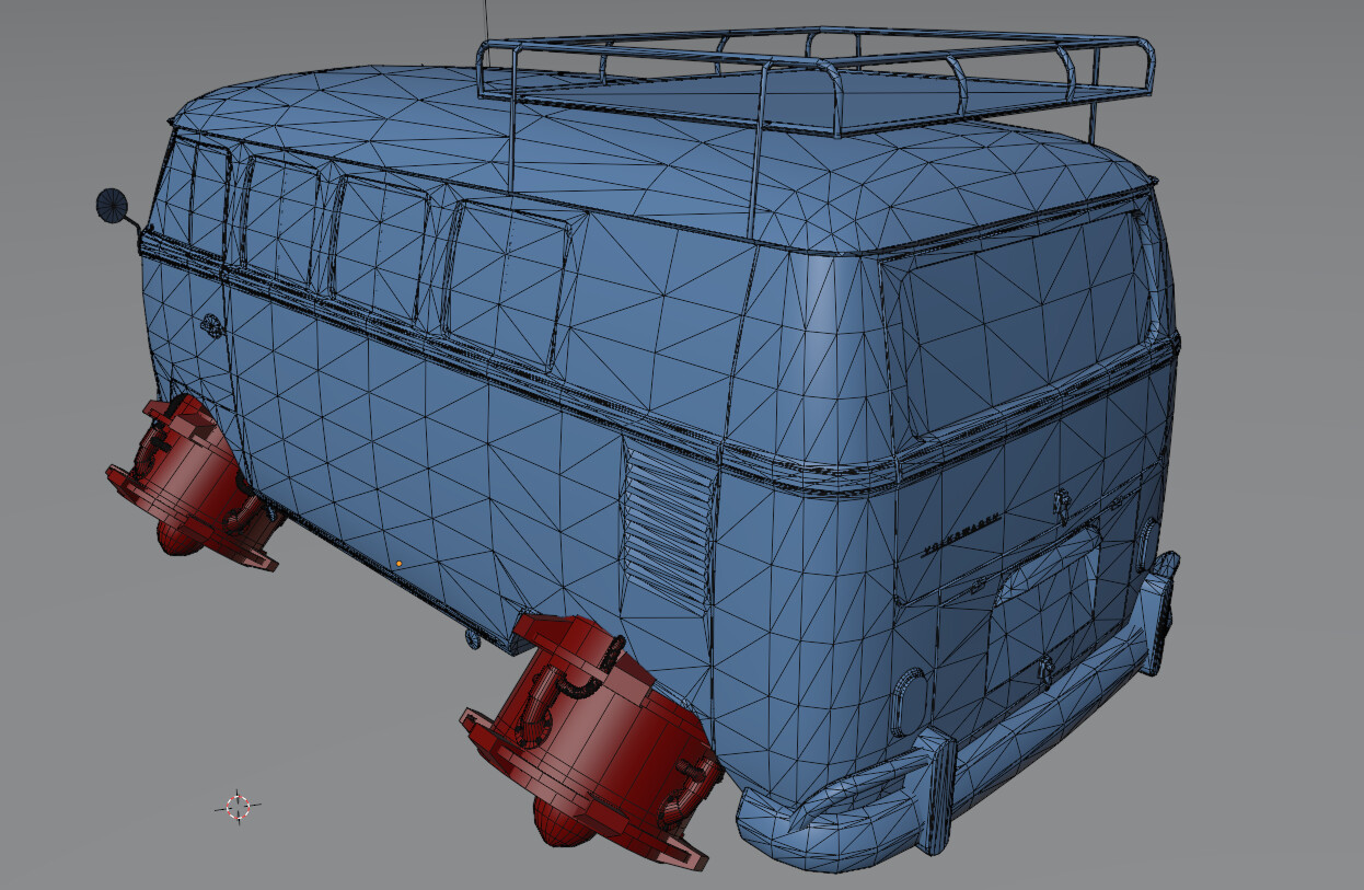 ArtStation - bus levitating | Game Assets