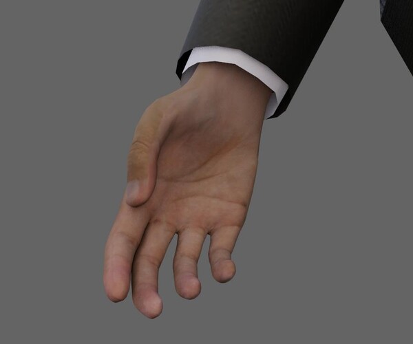 ArtStation - Man in Suit - Bodyguard Animated - Seguranca de Terno Low ...