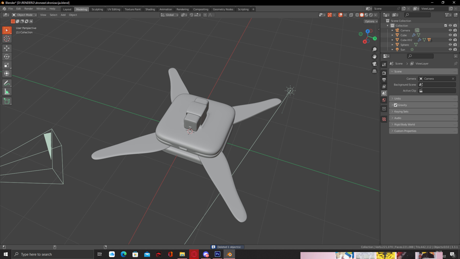 ArtStation - Mini Drone | Game Assets