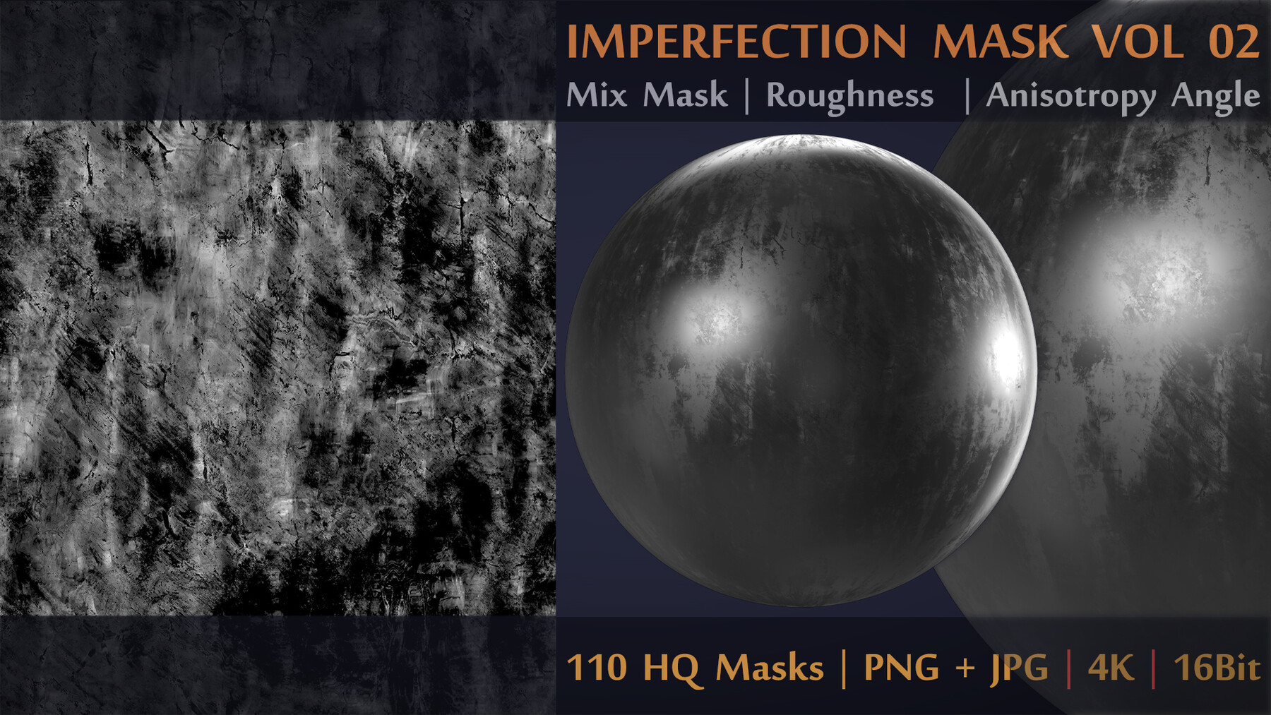 ArtStation - Imperfection - Grunge Masks | Vol 02 | Seamless | PNG ...