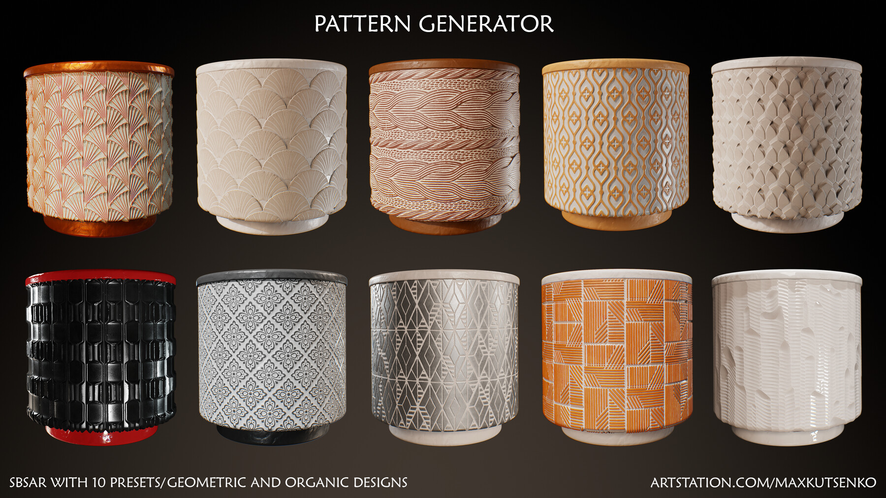 ArtStation - Pattern Generator | Resources