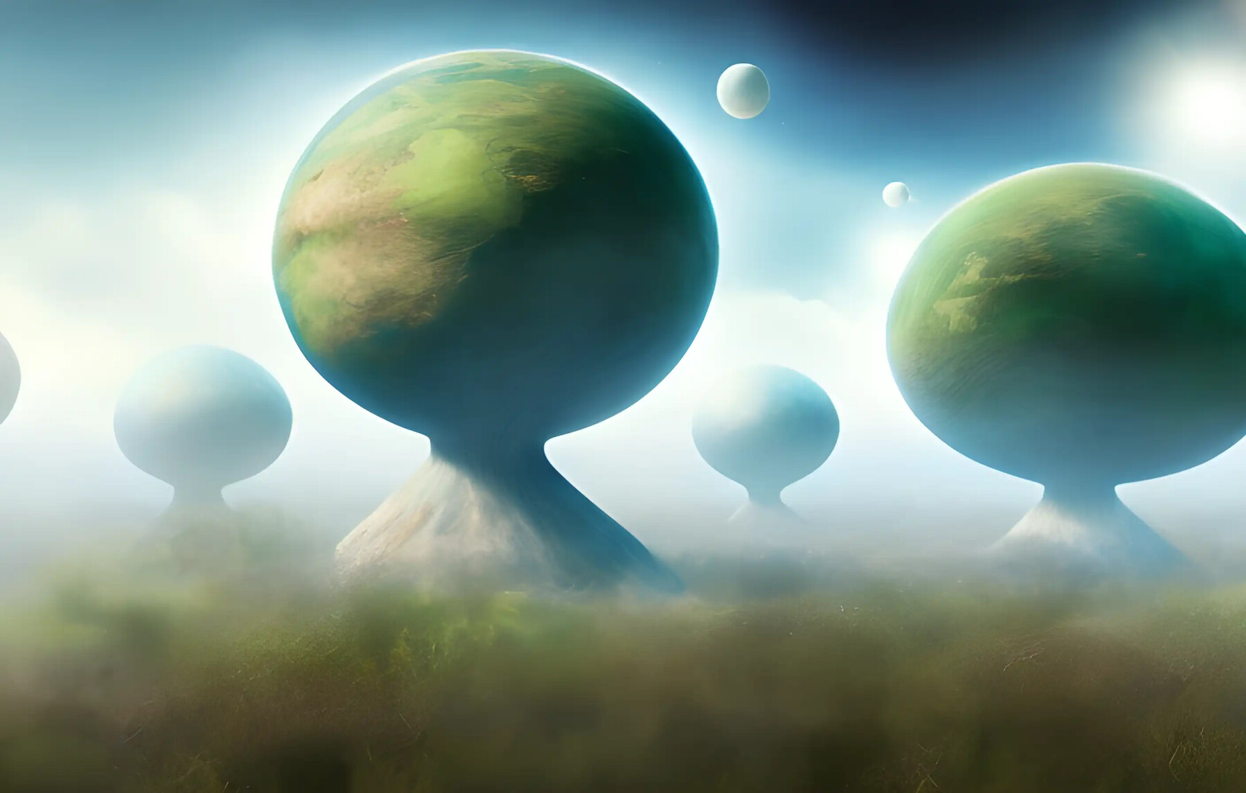 ArtStation - Alien landscapes | Artworks