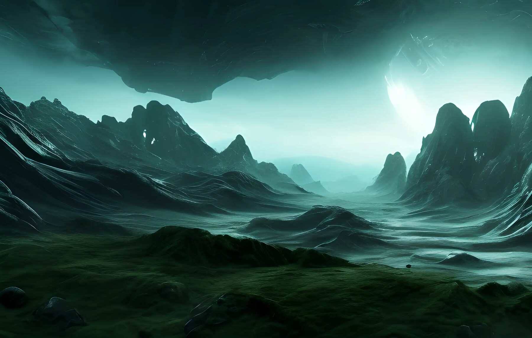 ArtStation - Alien landscapes | Artworks