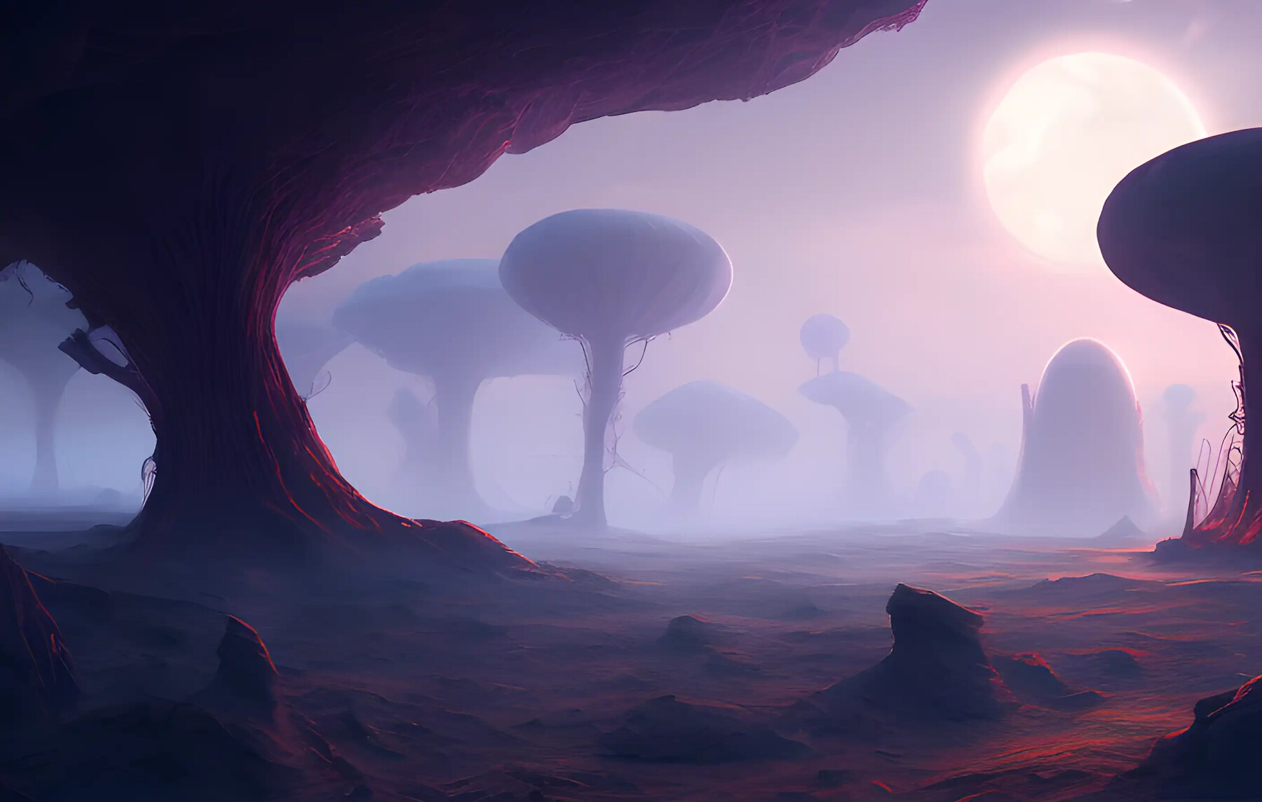 ArtStation - Alien landscapes | Artworks
