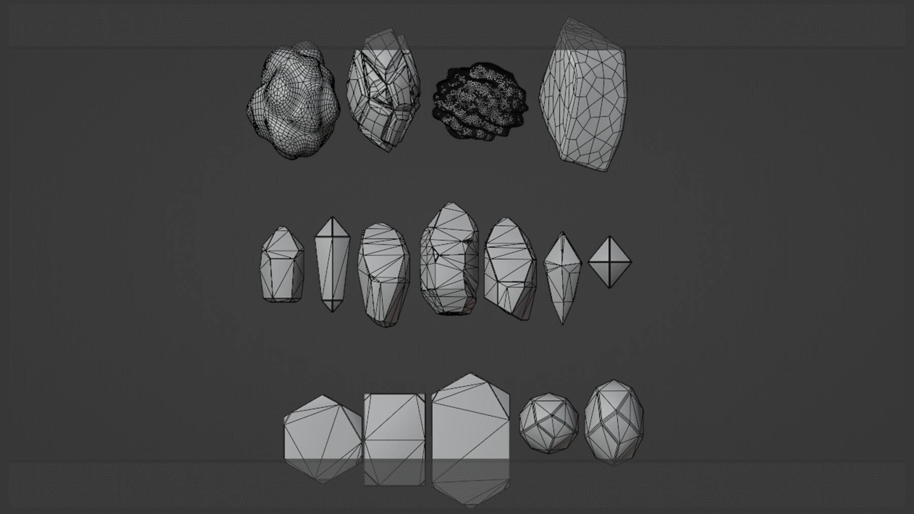 ArtStation - Stylized Fantasy Crystals & Ore Vol.1 +Shaders and Smart ...