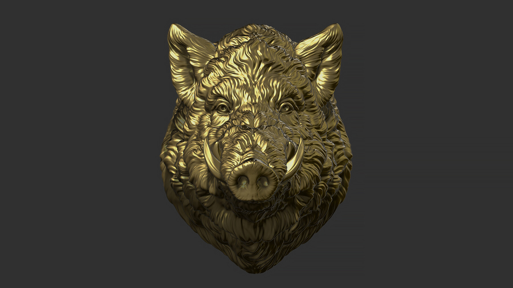 ArtStation - Wild boar head | Resources